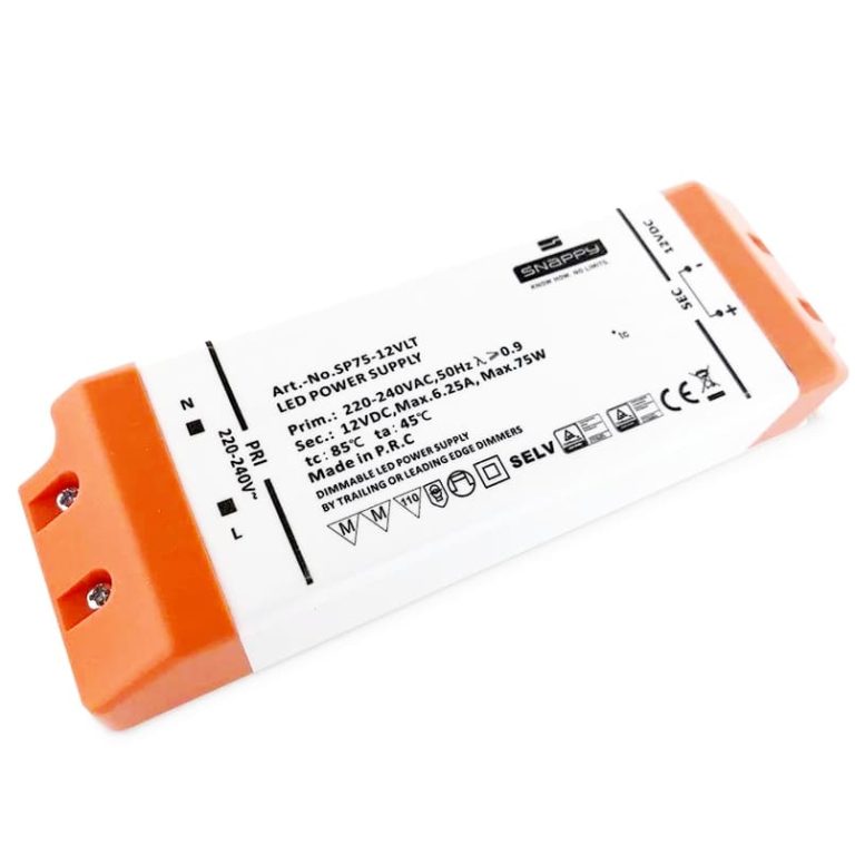 LED NAPAJALNIK SP75-12VLT POHIŠTVENI CV 86W TRIAC - LEDLUX.SI - elektro ...