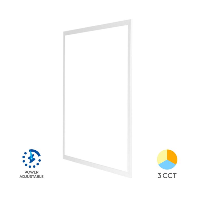 BP27 vgradni panel LED 60x60 40W 3000/4000/6500K kvadraten bel - LEDLUX ...